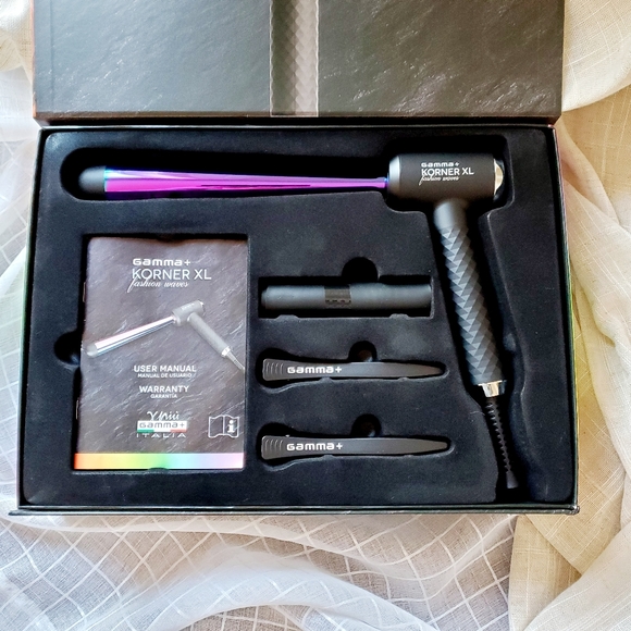 Gamma+ | Hair | Gamma Rainbow Korner Styling Curling Iron Wirh ...